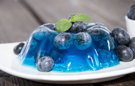 Fresh Blueberries in Berry Blue Gelatin - Lakeview Farms