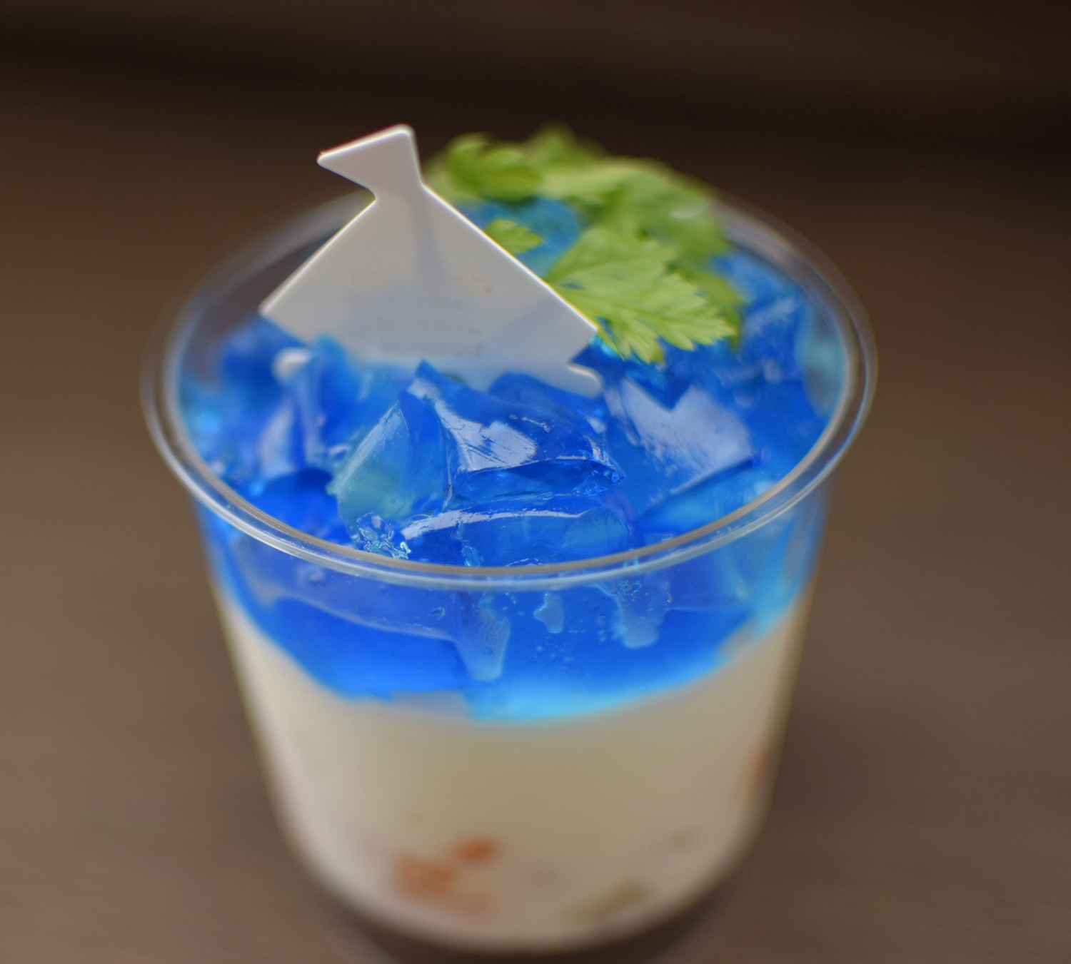 Berry Blue Gel Bites and Vanilla Yogurt | Ocean Parfait - Lakeview Farms